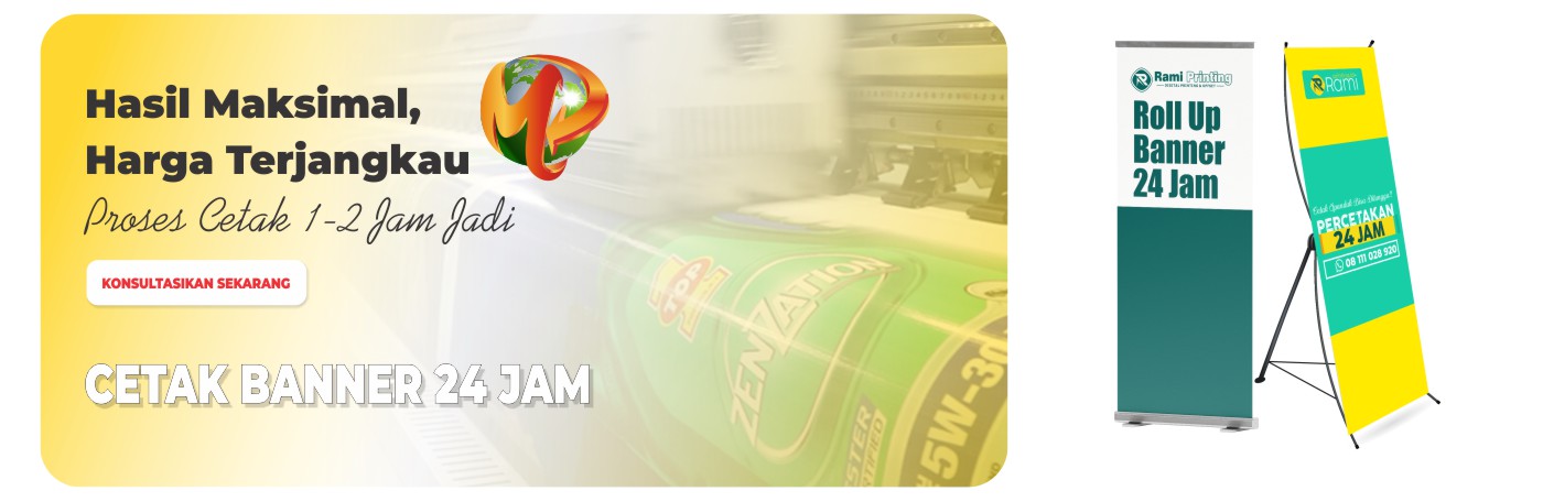 Cetak banner 24 Jam - Mitra Printing
